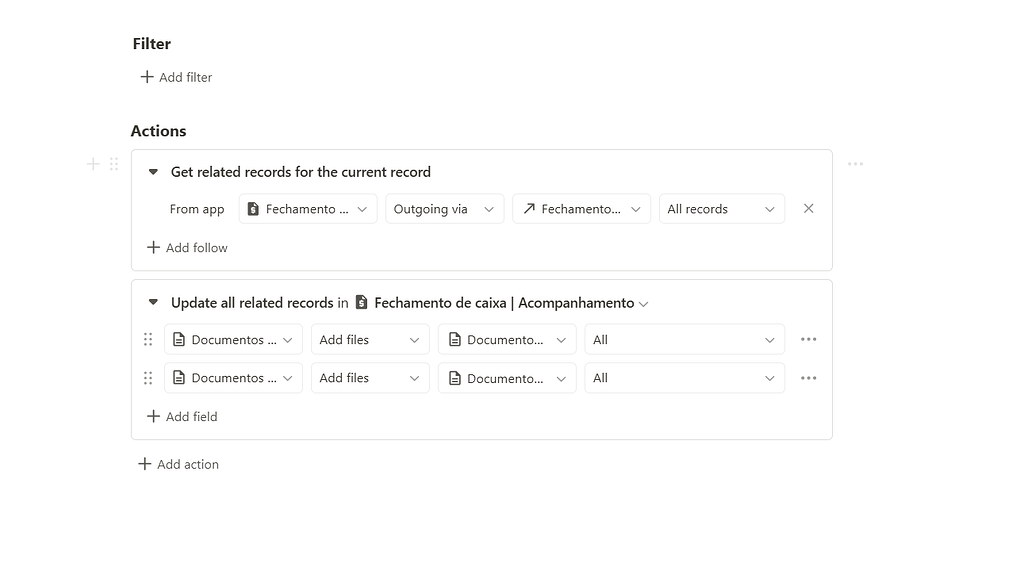 [DONE] Replication and updating of files for fields within related applications is having issues ...
